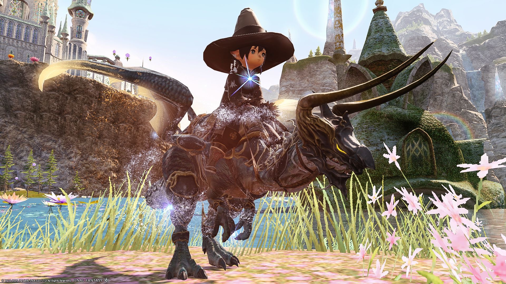 Warrior of Light Extreme, Slightly glowing Dragon Mount “Gwiber Of ...