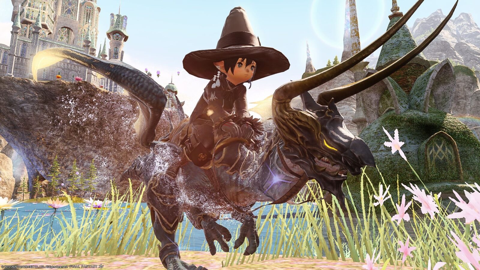 Warrior of Light Extreme, Slightly glowing Dragon Mount “Gwiber Of ...