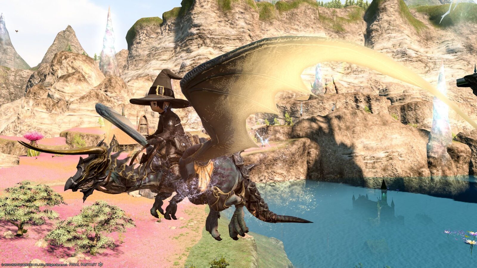 Warrior of Light Extreme, Slightly glowing Dragon Mount “Gwiber Of ...