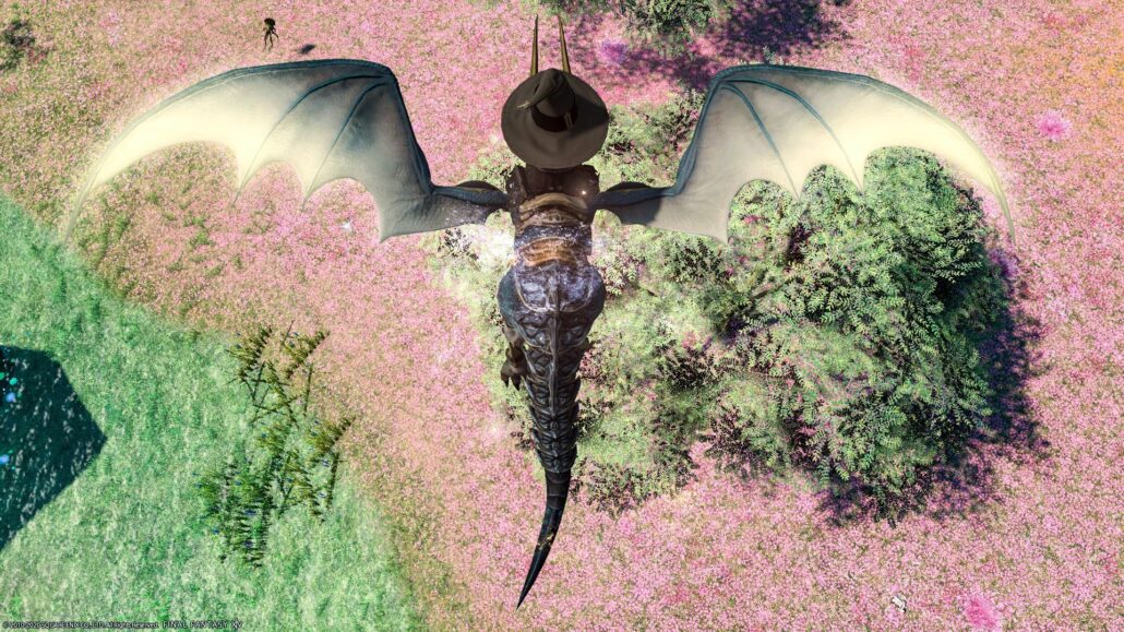 Warrior of Light Extreme, Slightly glowing Dragon Mount “Gwiber Of ...