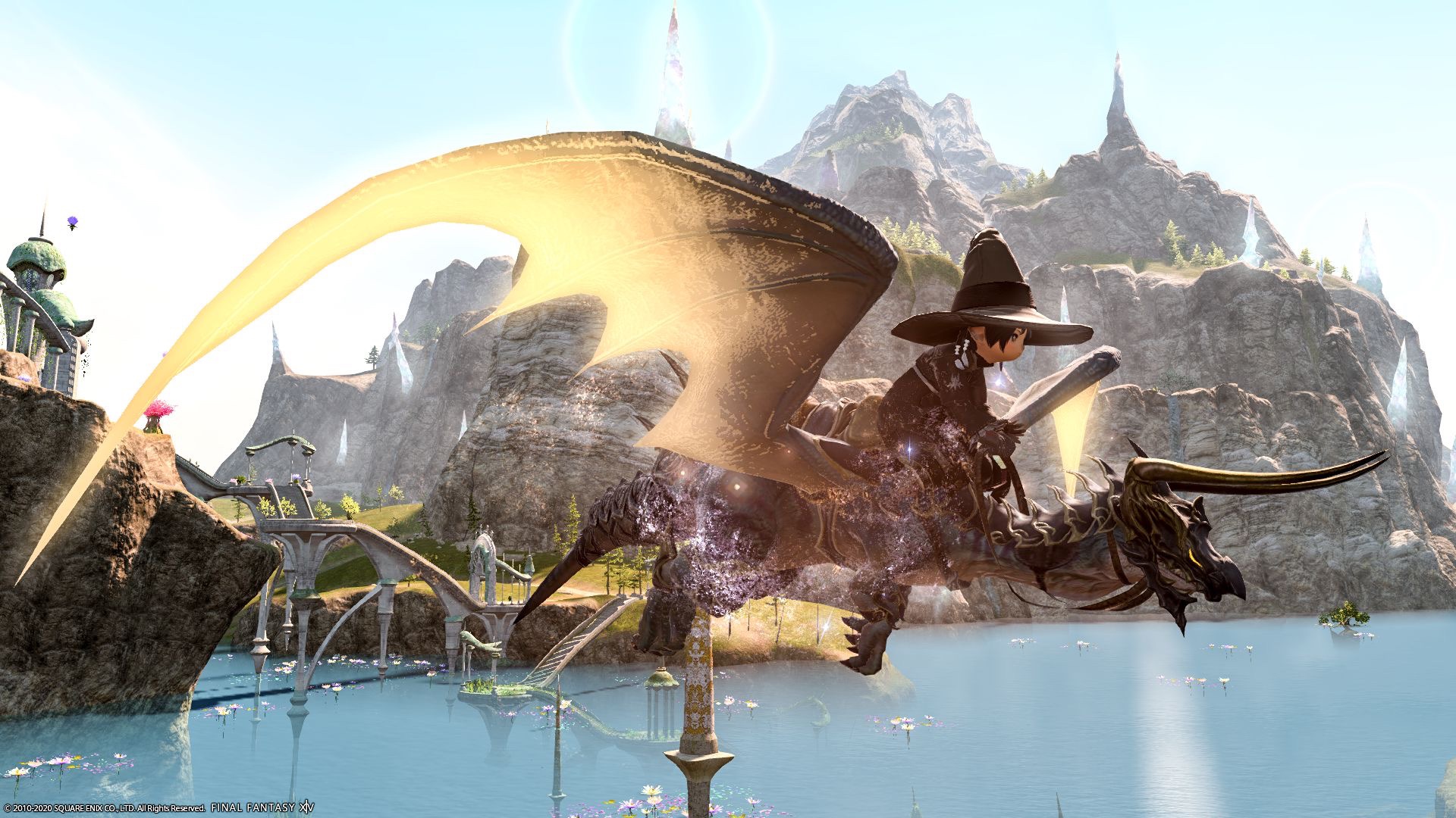 Warrior of Light Extreme, Slightly glowing Dragon Mount “Gwiber Of ...