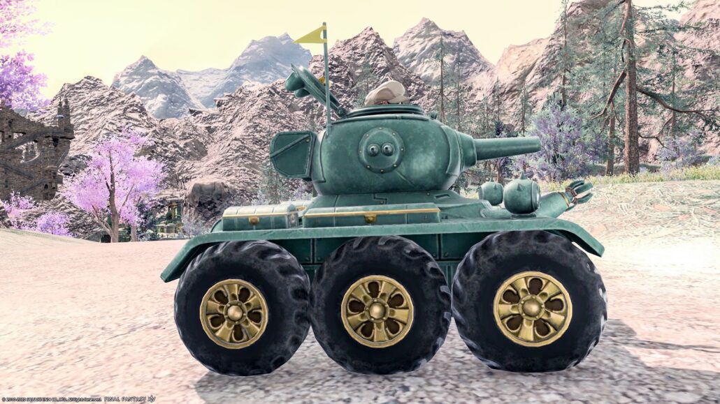 The Dwarf Quest Mount “Rolling Tankard” is cute and sizable in Lalafell ...