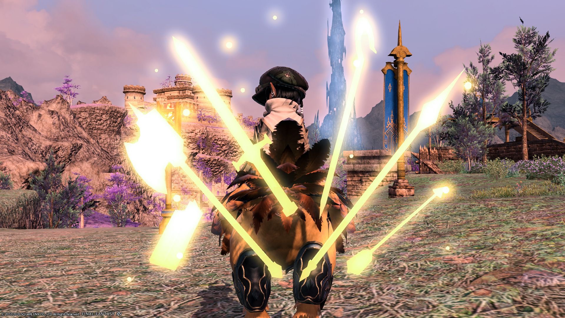 Warrior of Light Extreme, Chocobo Armor with Glowing Weapons “True ...