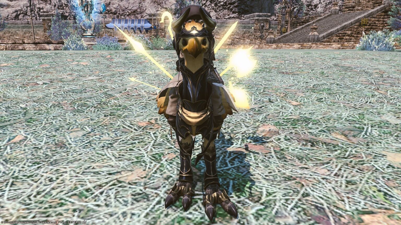 Warrior of Light Extreme, Chocobo Armor with Glowing Weapons “True ...