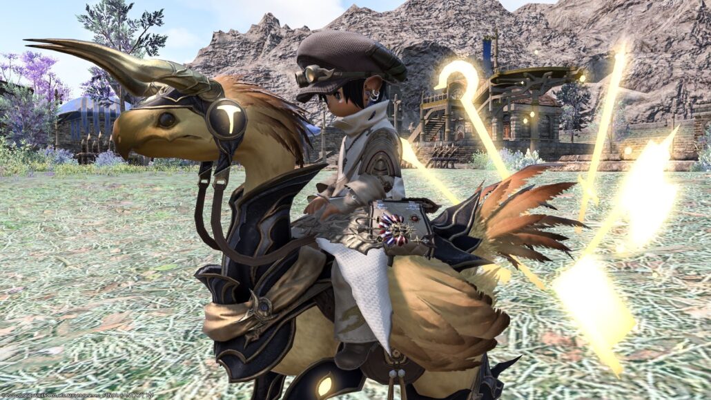 Warrior of Light Extreme, Chocobo Armor with Glowing Weapons “True ...
