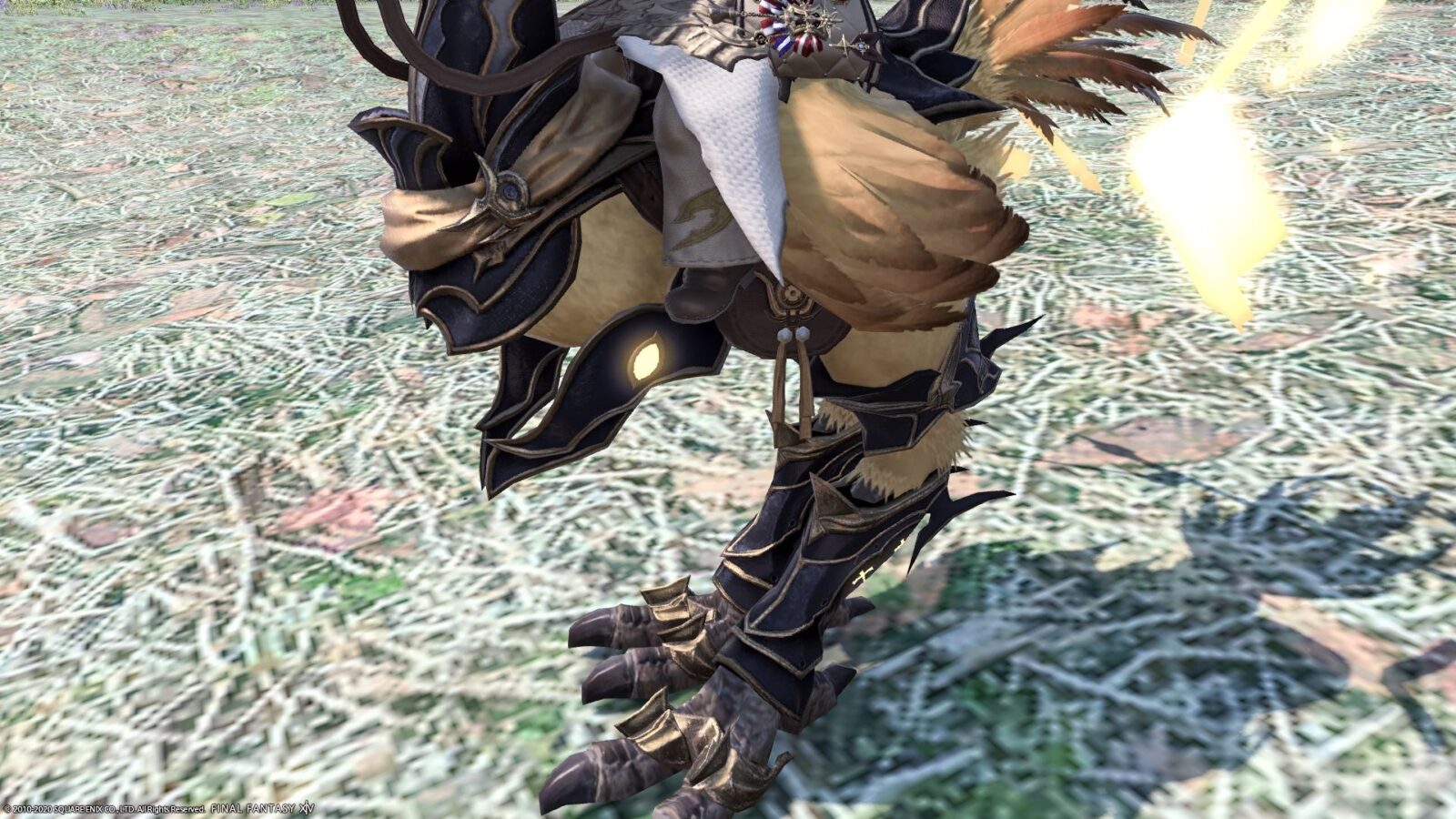 Warrior of Light Extreme, Chocobo Armor with Glowing Weapons “True ...