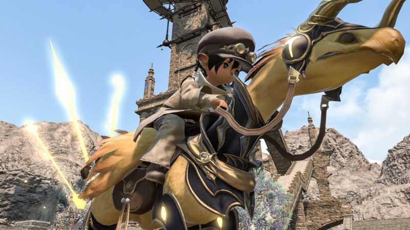 Warrior of Light Extreme, Chocobo Armor with Glowing Weapons “True ...