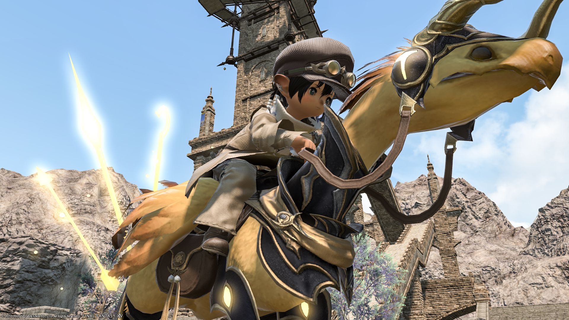 Warrior of Light Extreme, Chocobo Armor with Glowing Weapons “True ...