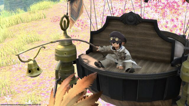 4-seater billing mount “chocobo carriage” Somehow a nostalgic and cute ...