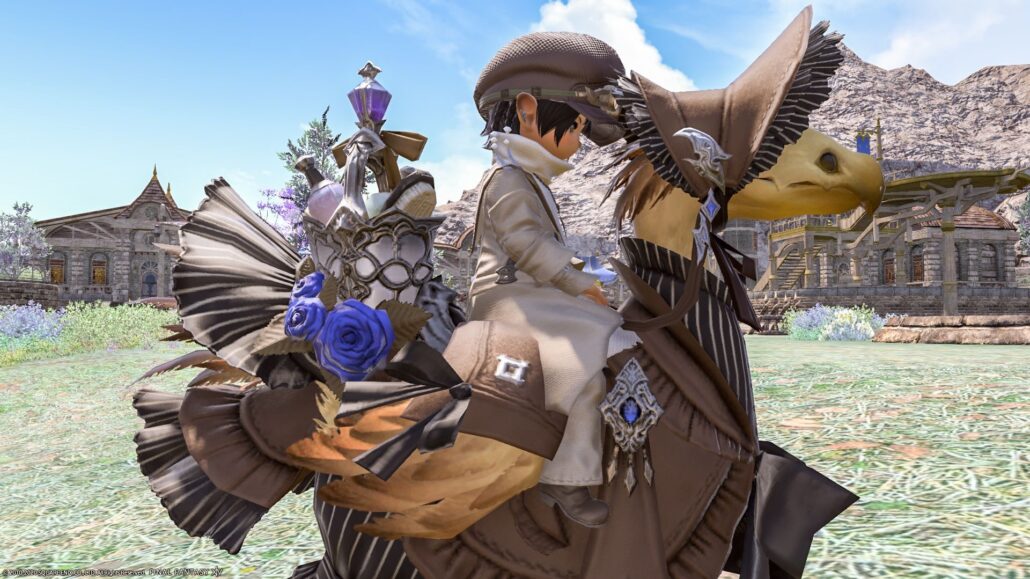 Classic and cute chocobo armor “Mandervillian Barding” | Norirow Note ...