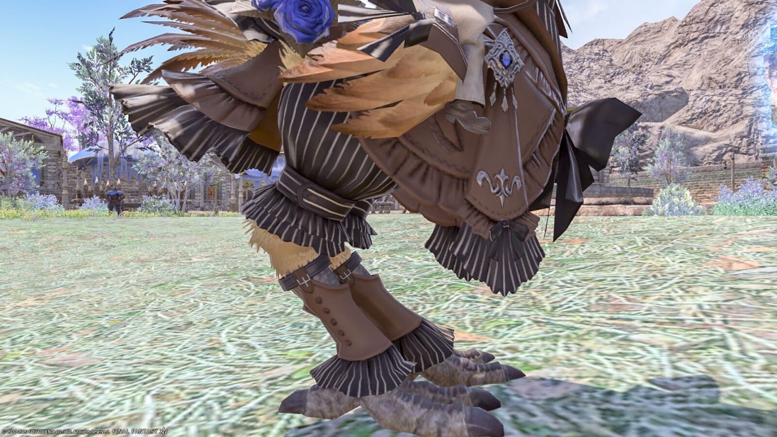 Classic and cute chocobo armor “Mandervillian Barding” | Norirow Note ...