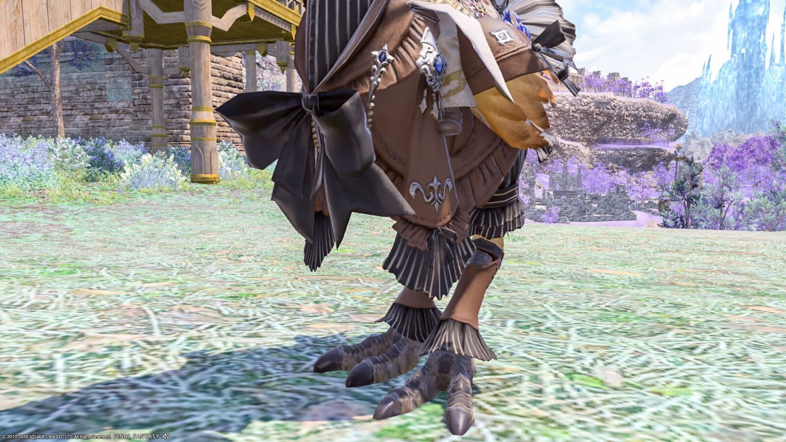 Classic and cute chocobo armor “Mandervillian Barding” | Norirow Note ...