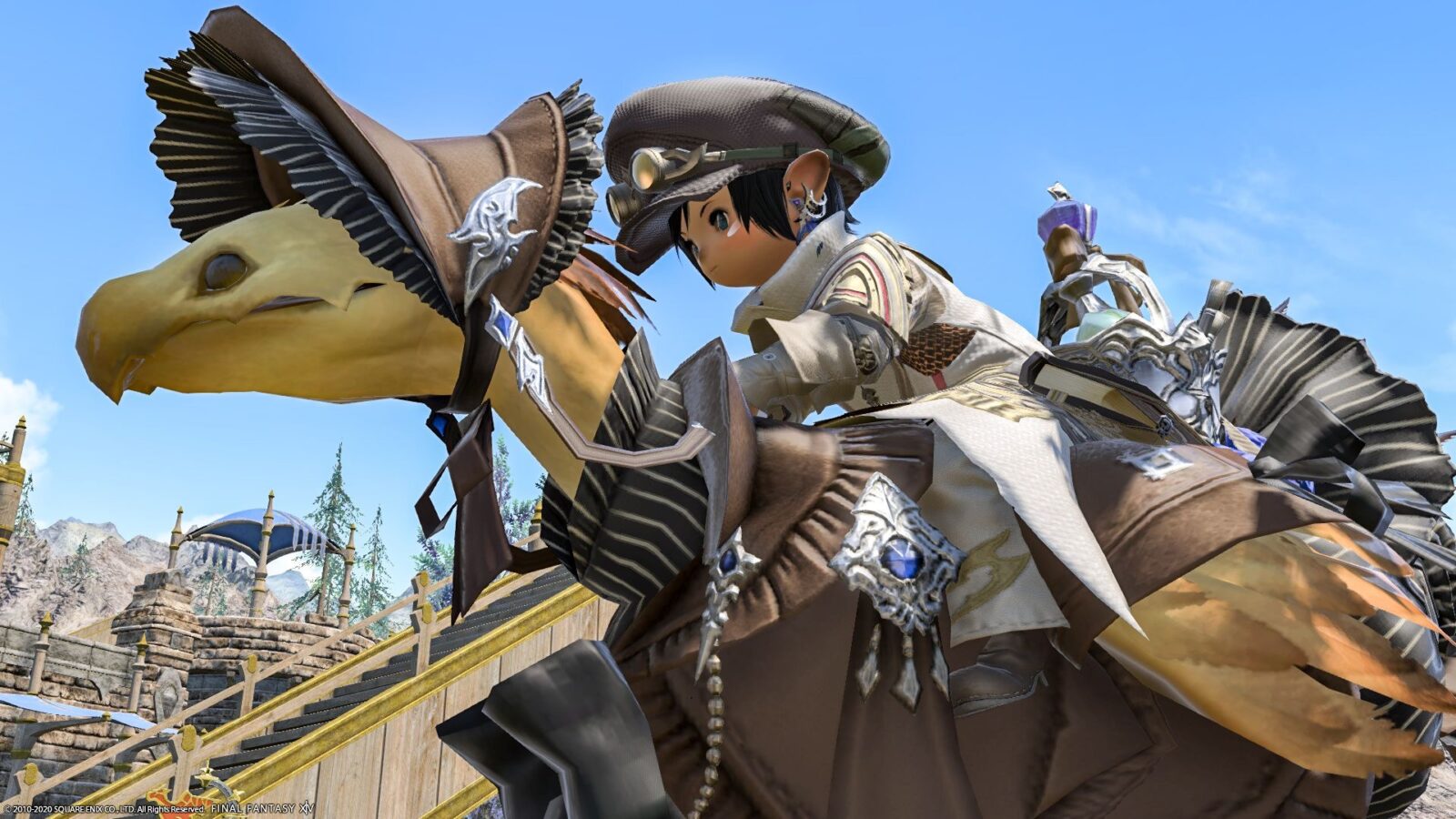 Classic and cute chocobo armor “Mandervillian Barding” | Norirow Note ...