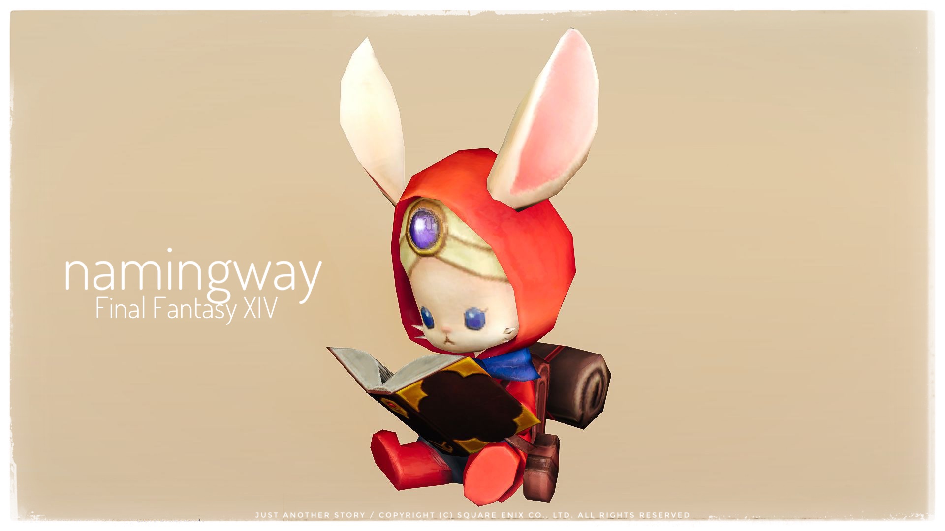 【FF14】A lovely little bird minion "Silver Dasher"