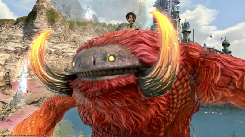 Eureka Pyros ed. Happy Rabbit Giant Mount “Eldthurs” | 【FF14 Blog ...