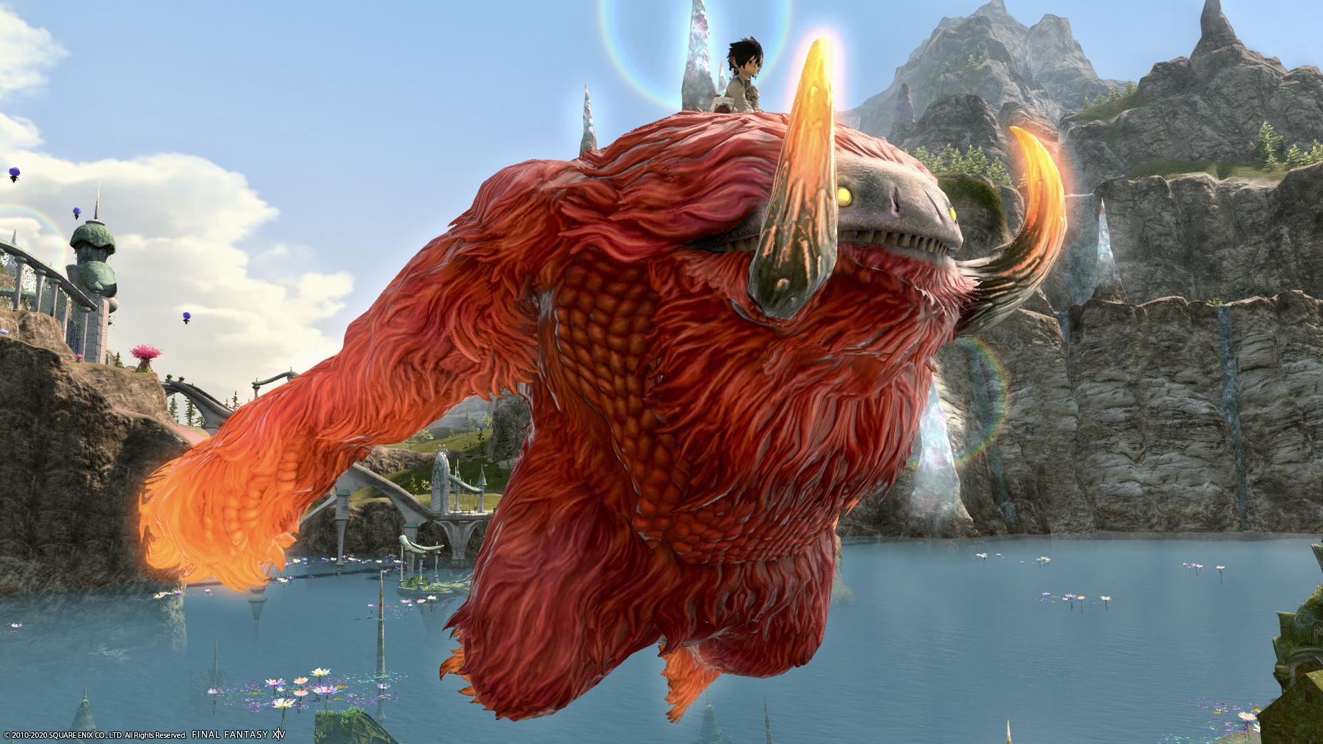 Eureka Pyros ed. Happy Rabbit Giant Mount “Eldthurs” | 【FF14 Blog ...