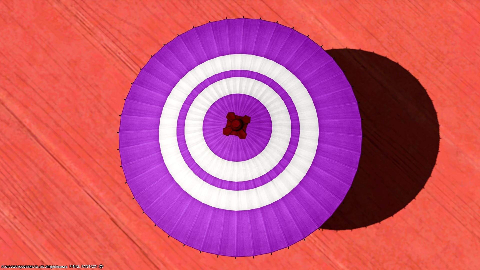 The purple Japanese-style umbrella “Plum Paper Parasol” is a little ...