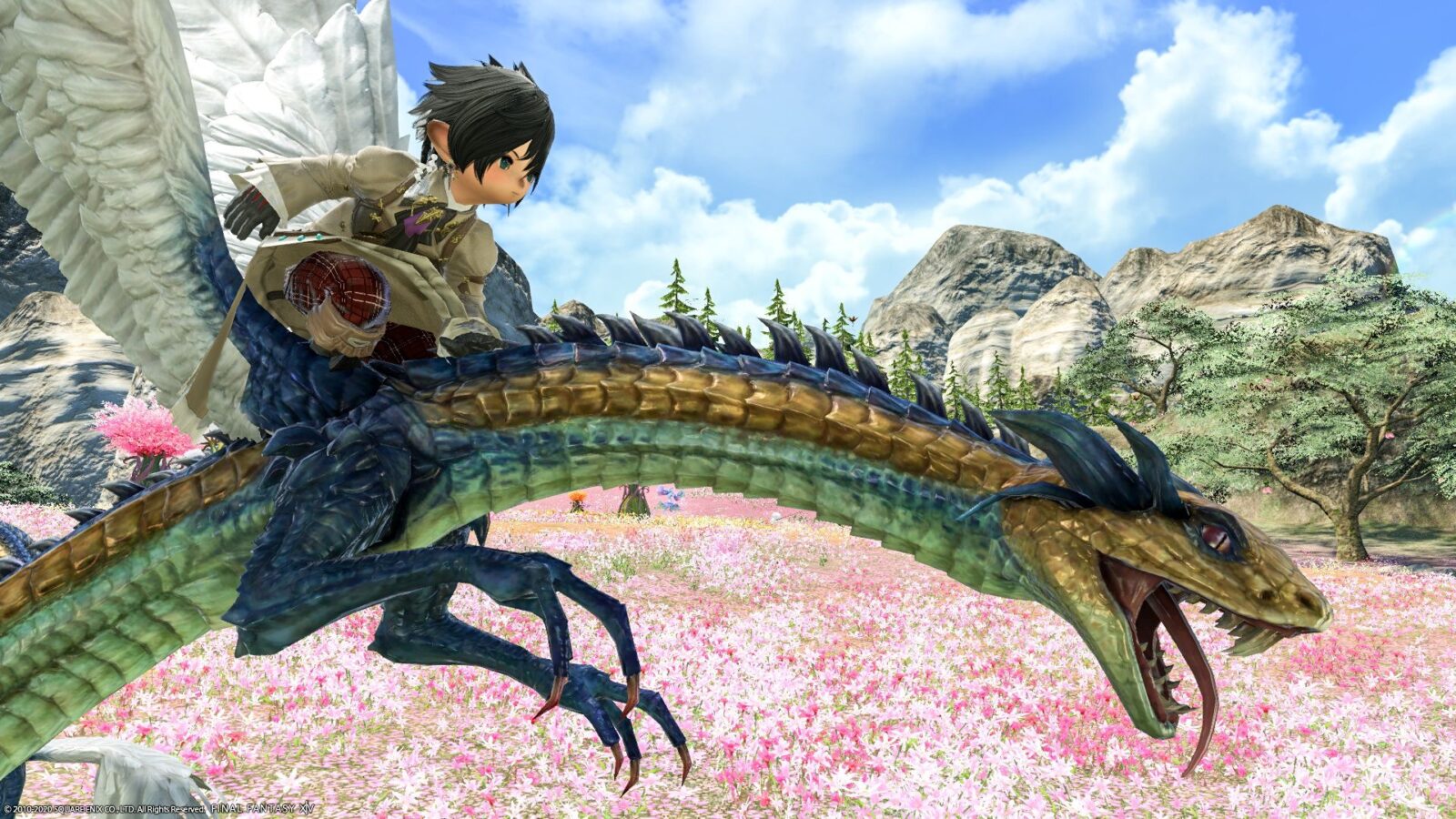 A snake with wings? dragon? Deltascape V4.0 (Savage) mount “Alte Roite” | Norirow Note エオルゼア戦記 ...