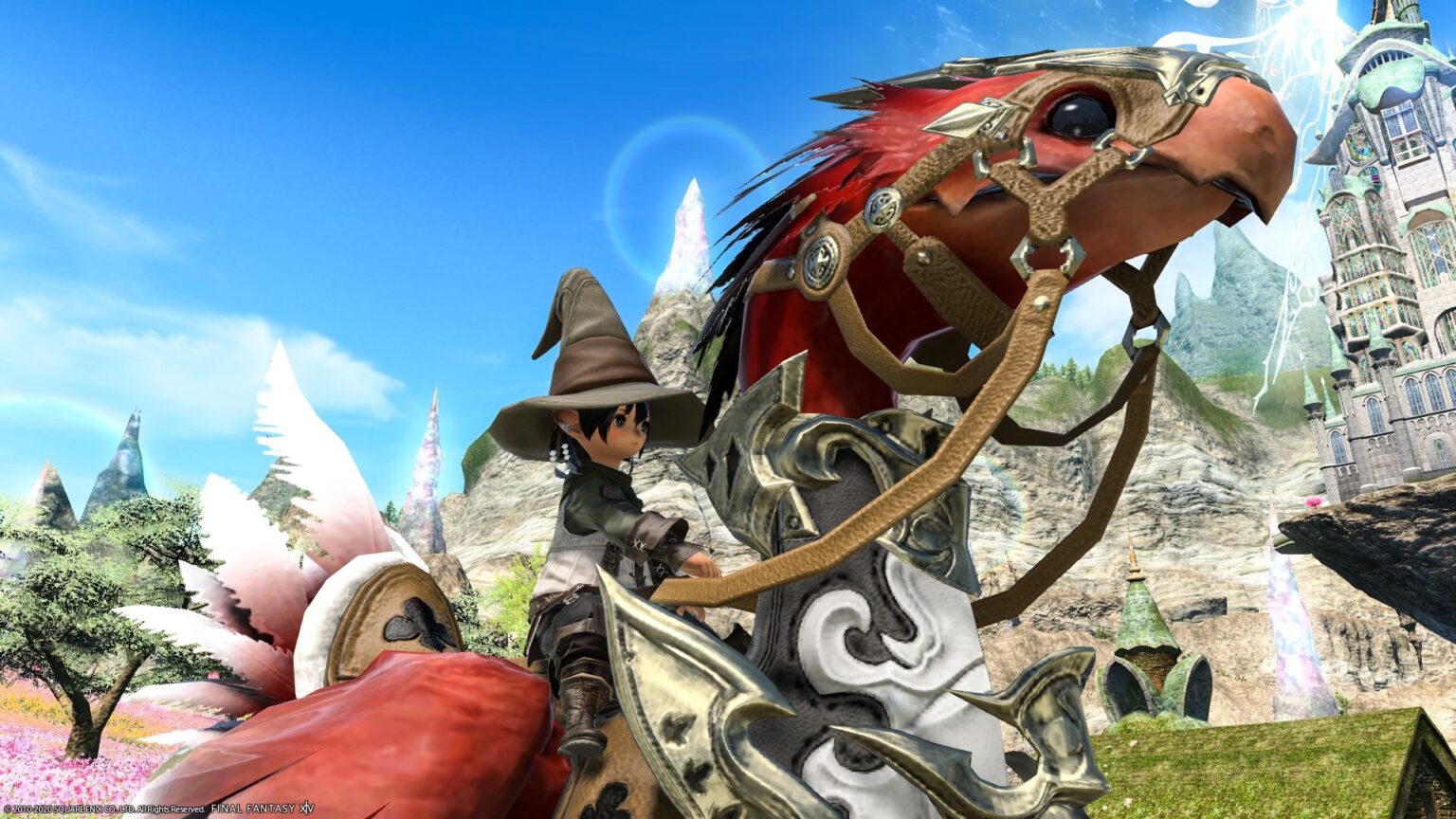A two-seater mount that you can get from Recruit a friend campaign ...