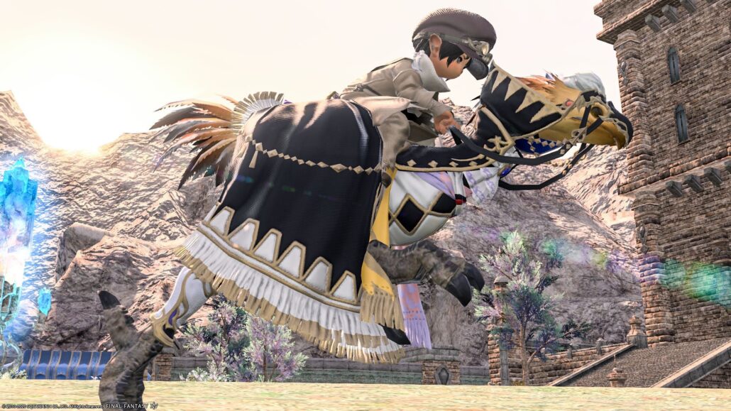 Chocobo armor “Gambler Barding” with a slightly noble image | Norirow ...