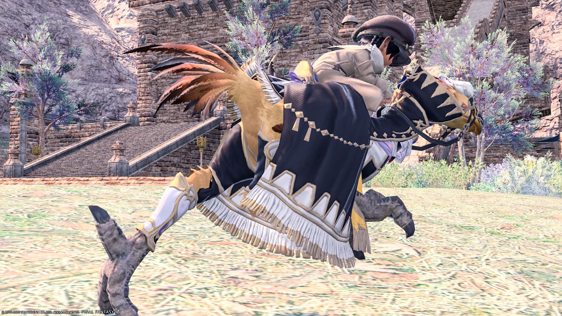 Chocobo armor “Gambler Barding” with a slightly noble image | Norirow ...