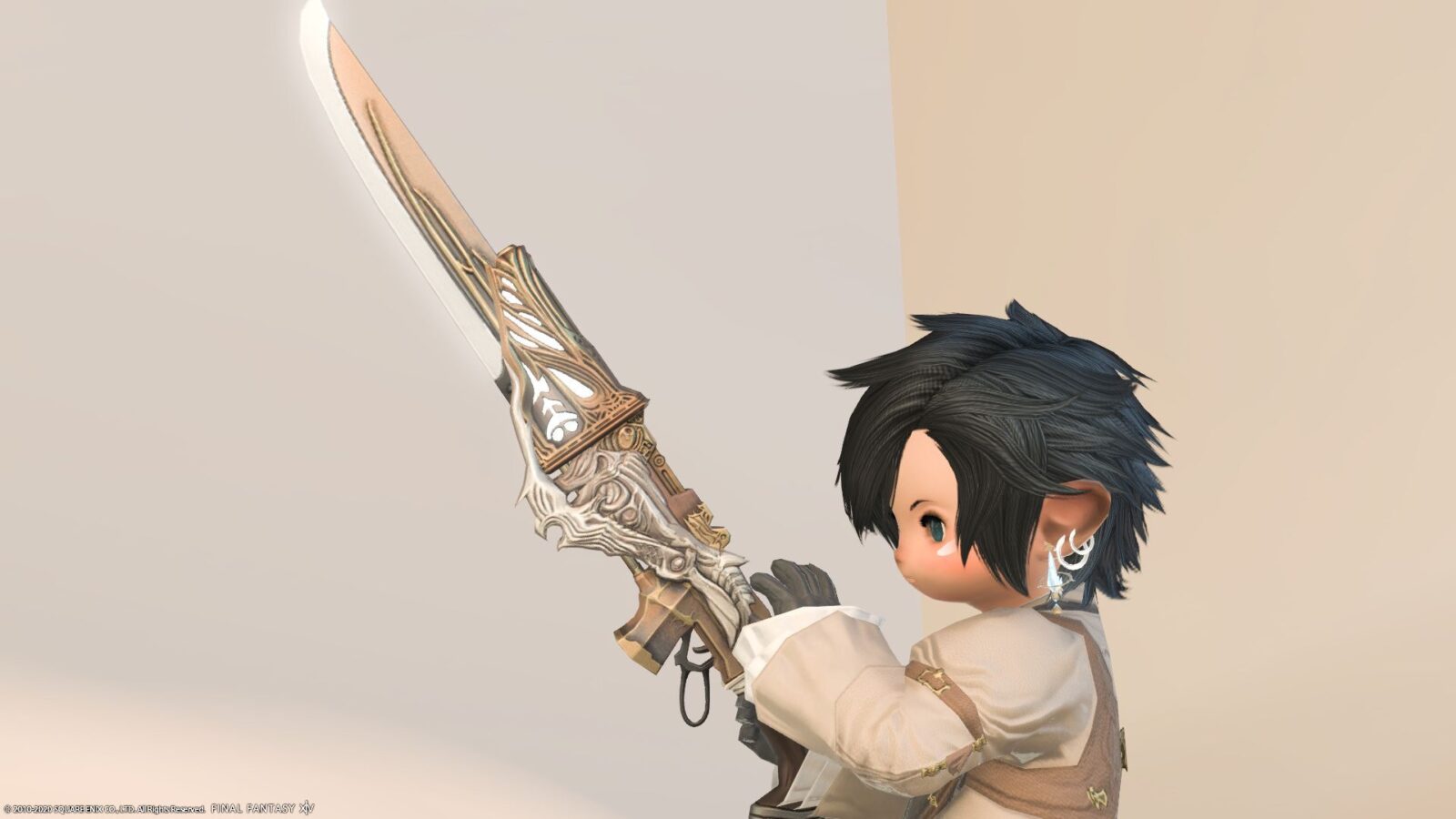 Fashionable knife Gunbreaker’s Arm “Doman Iron Gunblade” with a classic ...