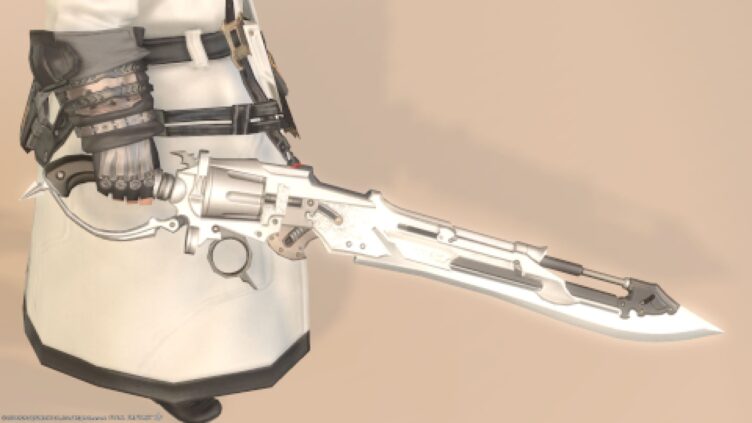 Gunbreaker AF4 Weapon / Orthodox Gunblade “Weathered Lion Heart ...