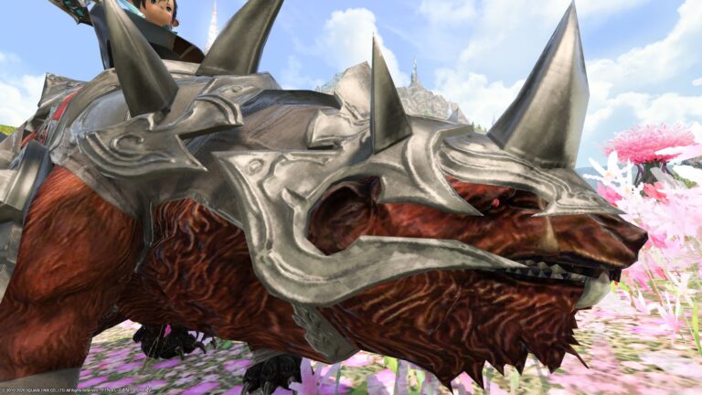 Brave bear in armor mount warrior achievement reward “Battle Bear ...