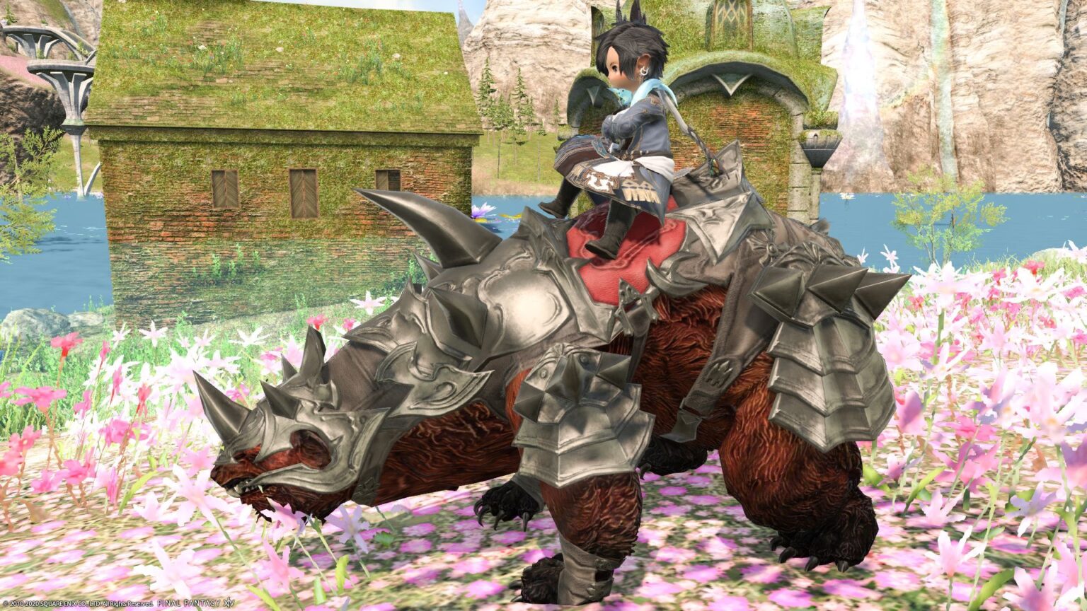 Brave bear in armor mount warrior achievement reward “Battle Bear ...