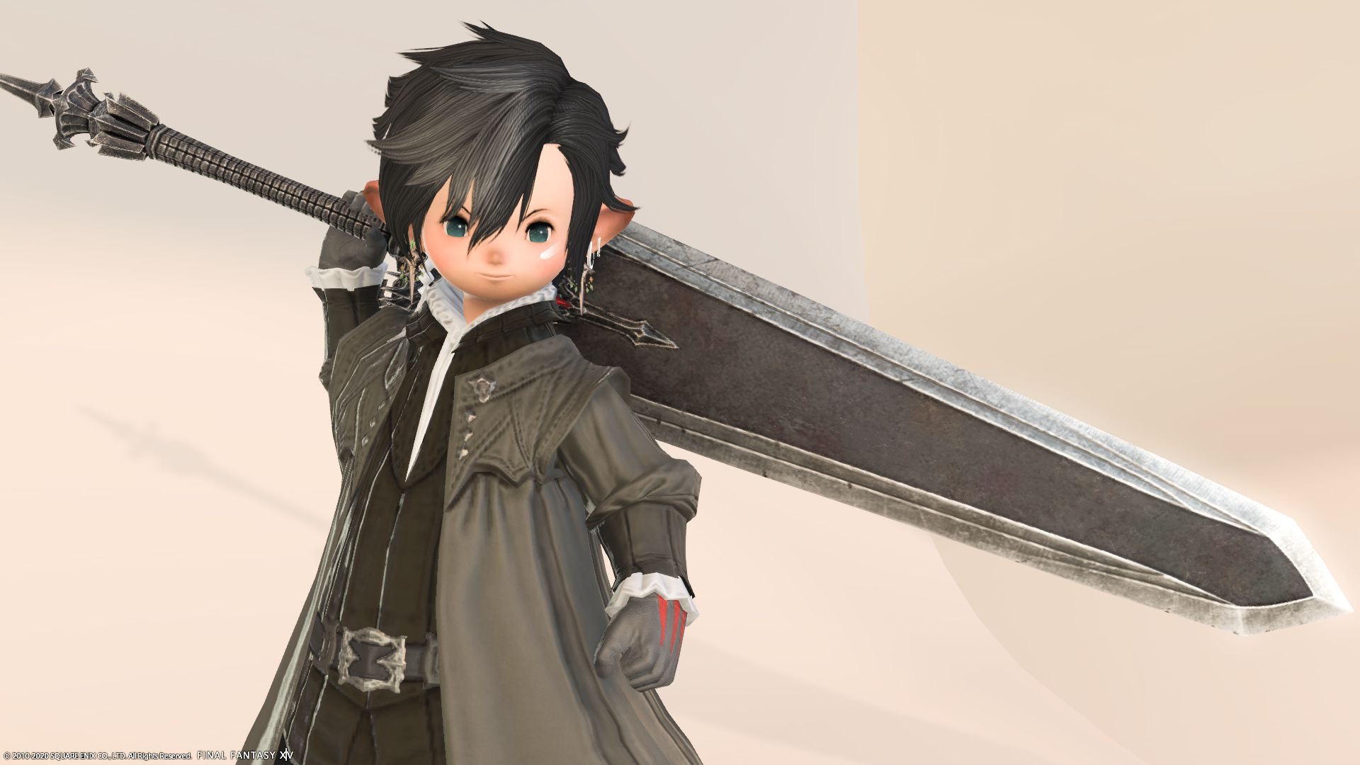 Dark knight’s super-large sword, AF4 weapon “Weathered Shadowbringer ...