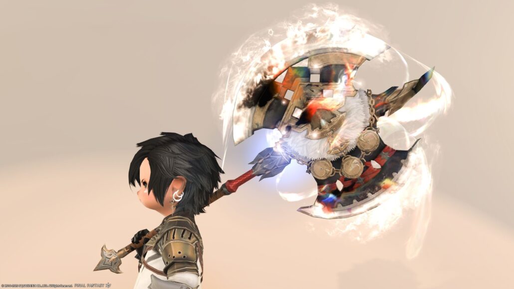 Warrior Resistance Weapon (RW) Second Form, Shining Round Moon Axe ...