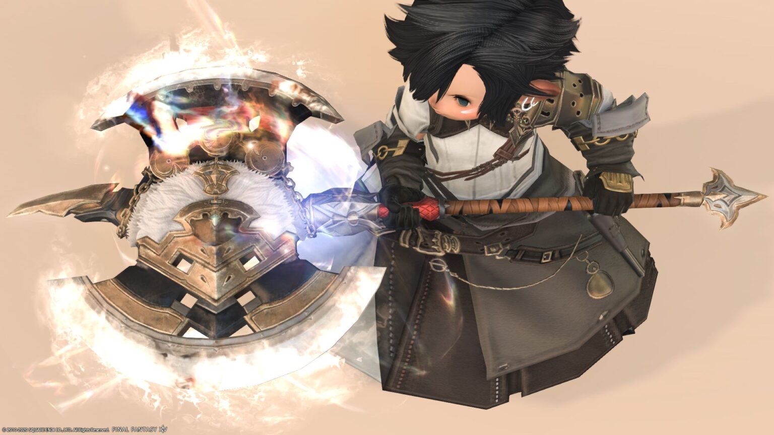 Warrior Resistance Weapon (RW) Second Form, Shining Round Moon Axe ...