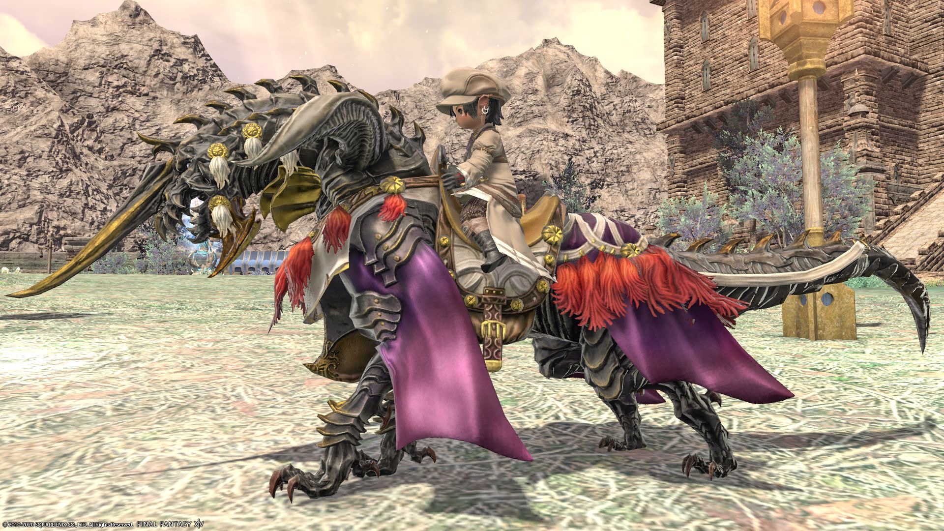 Legendary Beast Mount “Grani” (Bonus of Shadowbringers Collector’s ...