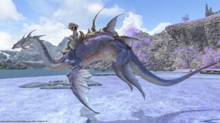 Mount Faris’s friend “Syldra”, a phantom sea dragon that appears in FF5 ...