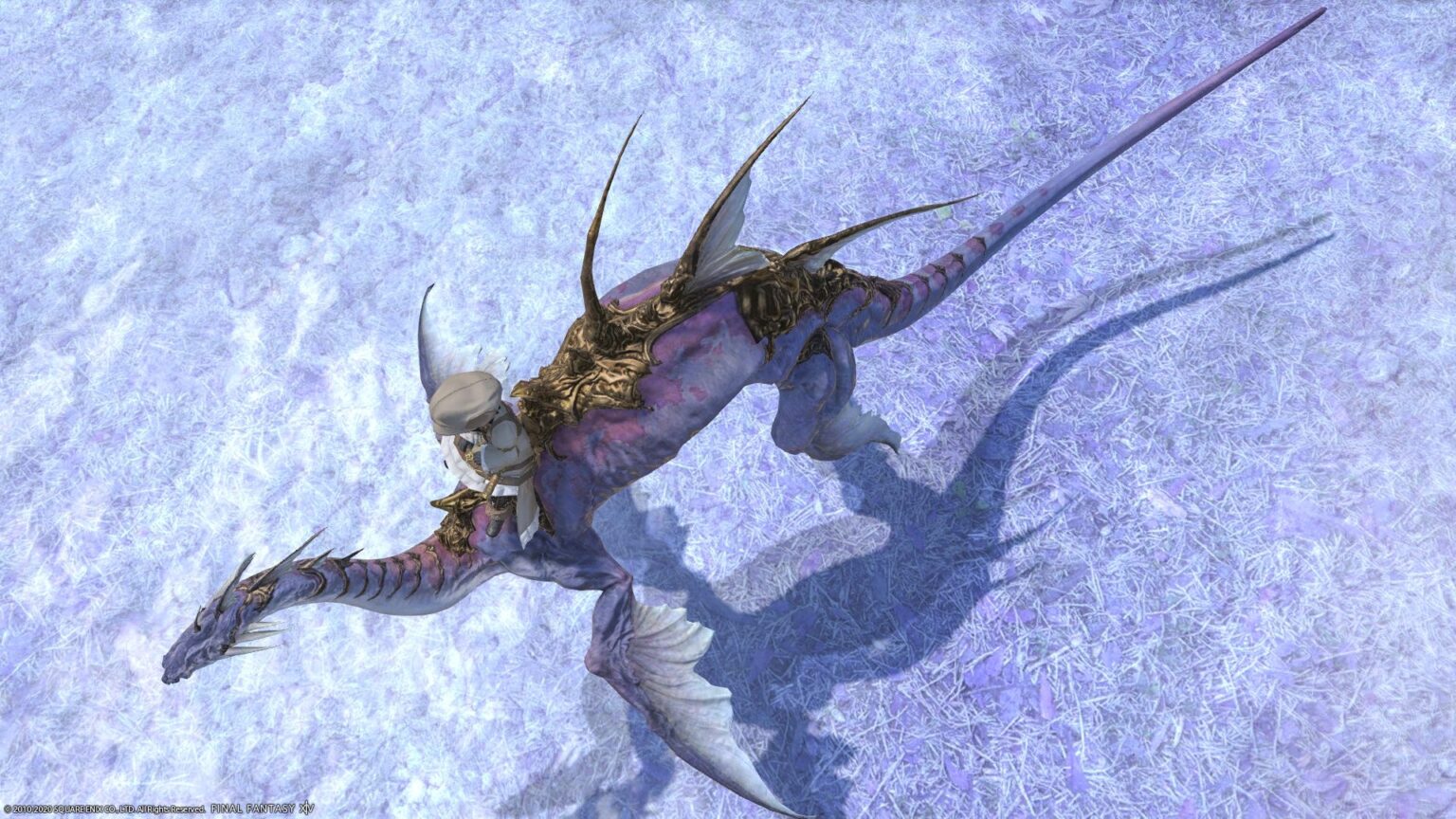 Mount Faris’s friend “Syldra”, a phantom sea dragon that appears in FF5 ...