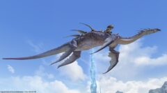 Mount Faris’s friend “Syldra”, a phantom sea dragon that appears in FF5 ...