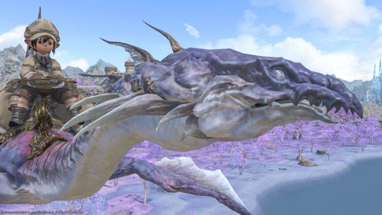 Mount Faris’s friend “Syldra”, a phantom sea dragon that appears in FF5 ...