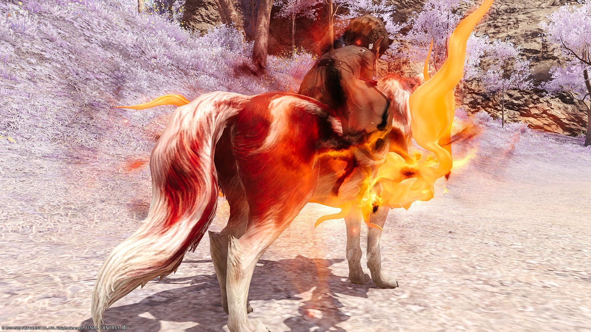Red Flame Dog, Hells’ Kier (Extreme) Mount “Euphonious Kamuy” | Norirow ...