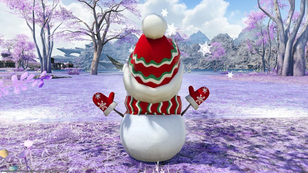 Very cute Starlight Celebration 2020 mount “Snowman” coming out of the ...