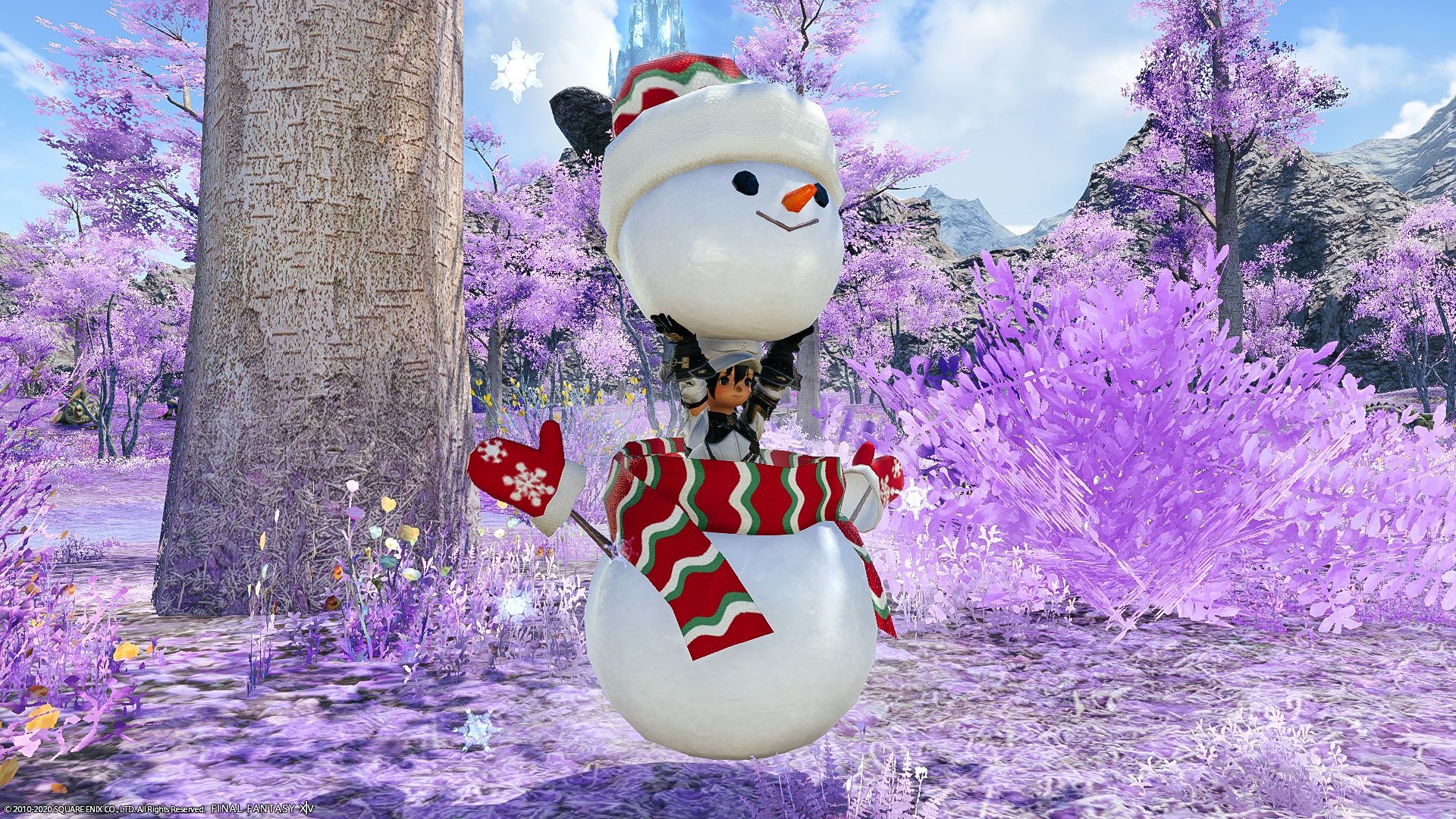 Very cute Starlight Celebration 2020 mount “Snowman” coming out of the ...