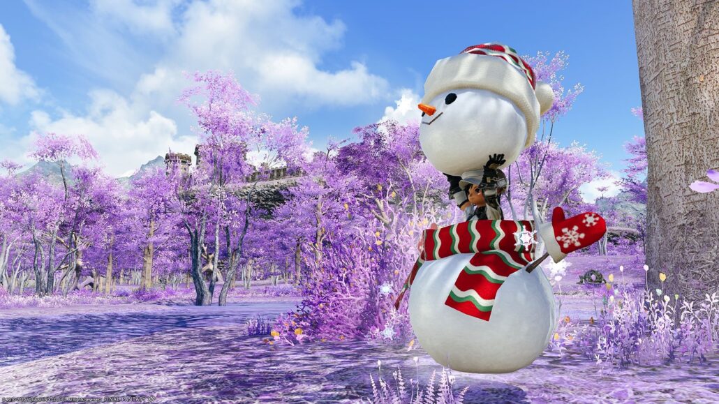Very cute Starlight Celebration 2020 mount “Snowman” coming out of the ...