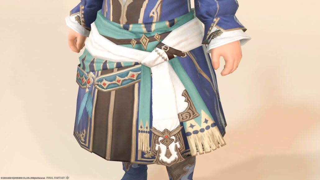 [Glamour] Noble blue Carbuncle costume “Emerald Carbuncle Attire ...