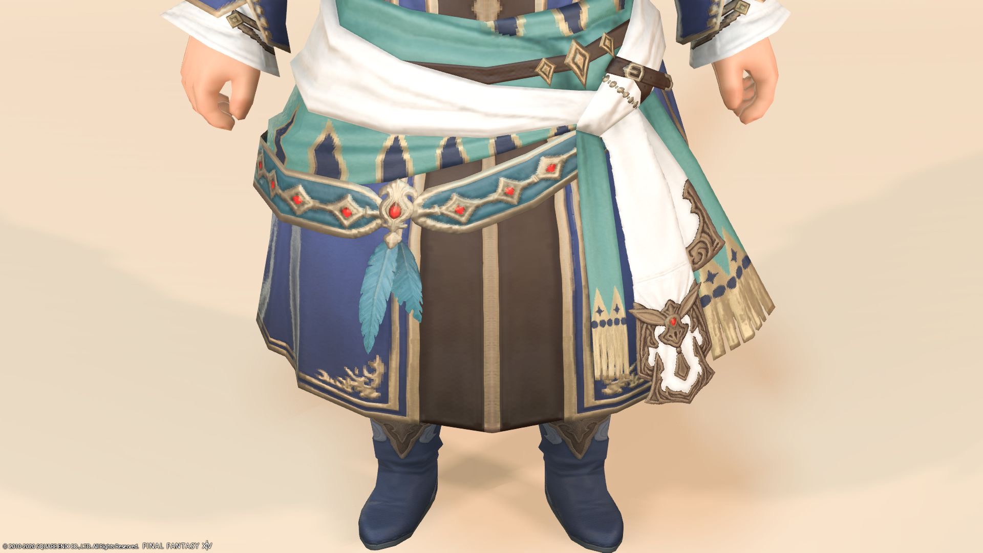 [Glamour] Noble blue Carbuncle costume “Emerald Carbuncle Attire ...