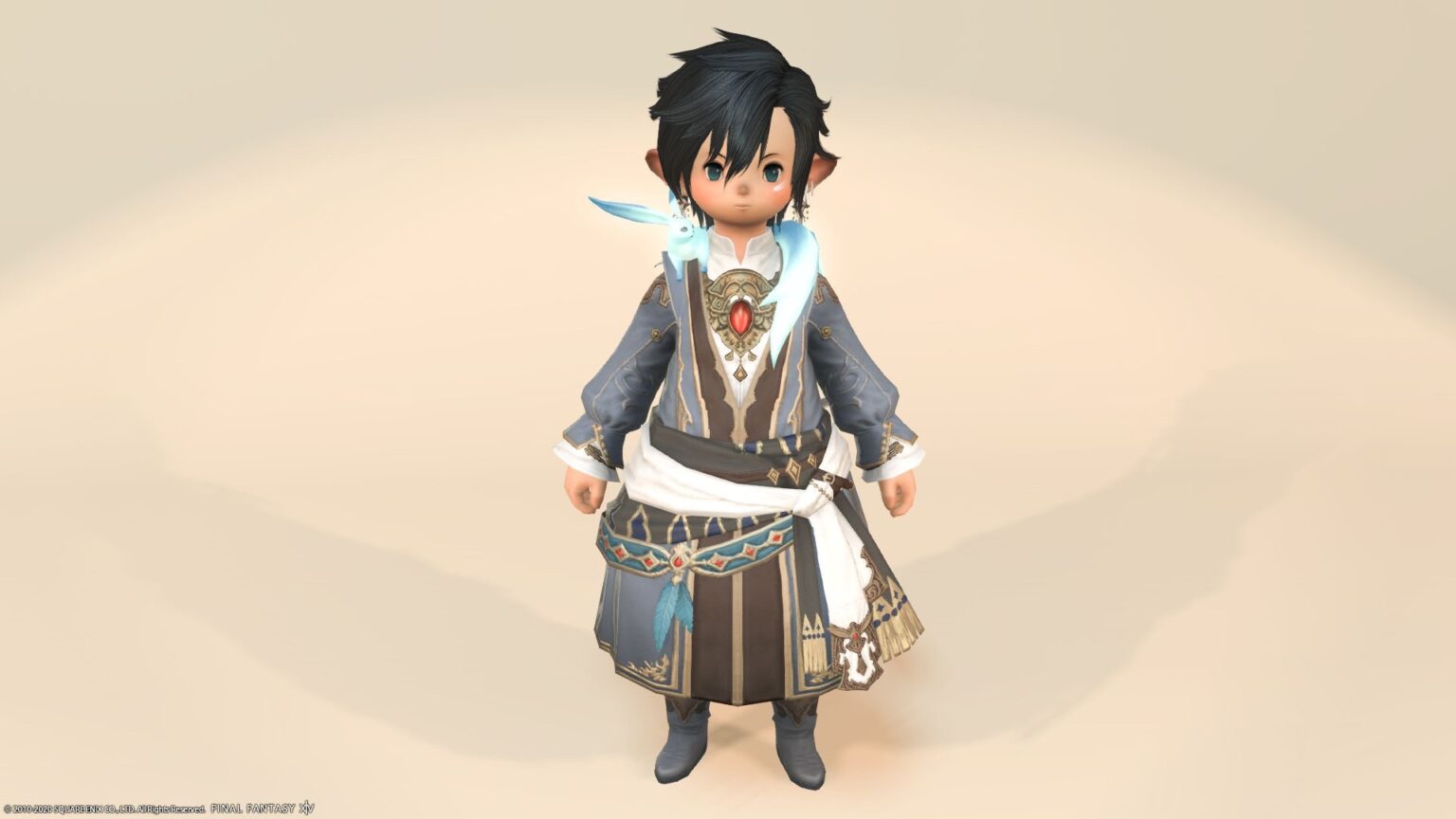 [Glamours] Noble blue Carbuncle costume “Emerald Carbuncle Attire ...