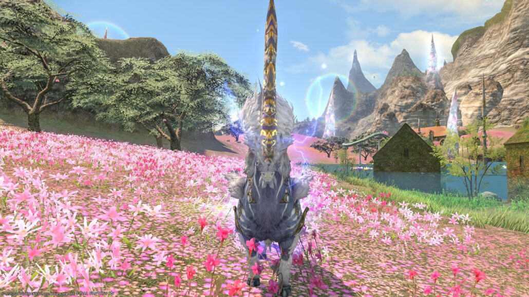 Rhalgr’s mount “Ixion” with a big thunder phantom beast horse | Norirow ...