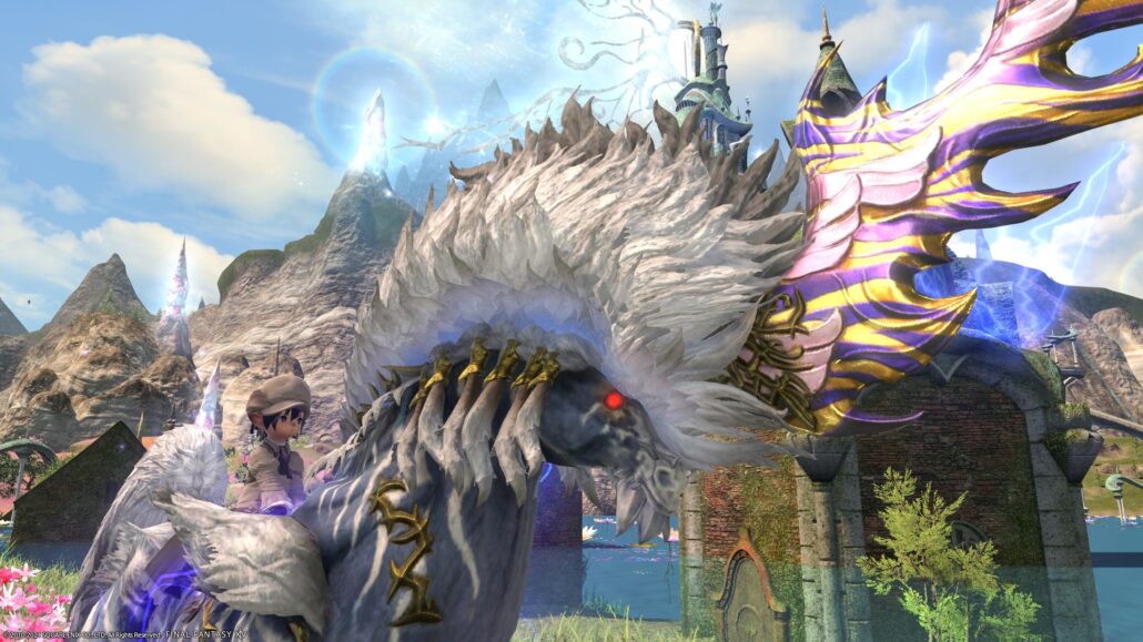 Rhalgr’s mount “Ixion” with a big thunder phantom beast horse | Norirow ...