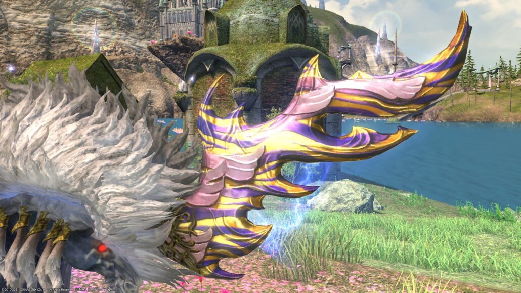 Rhalgr’s mount “Ixion” with a big thunder phantom beast horse | Norirow ...