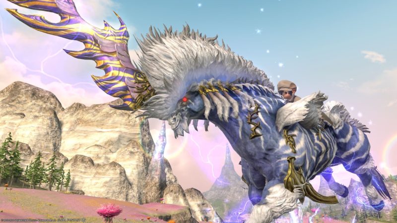 Rhalgr’s mount “Ixion” with a big thunder phantom beast horse | 【FF14 ...