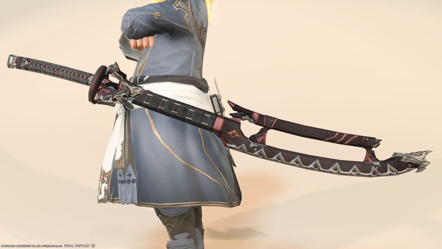 Transforming mechanical sword, Nero-designed samurai weapon “Augmented ...