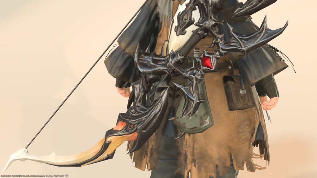 Amber and Bat Bard Fashionable Bow / The Stone Vigil Weapon “Shadow Bow ...